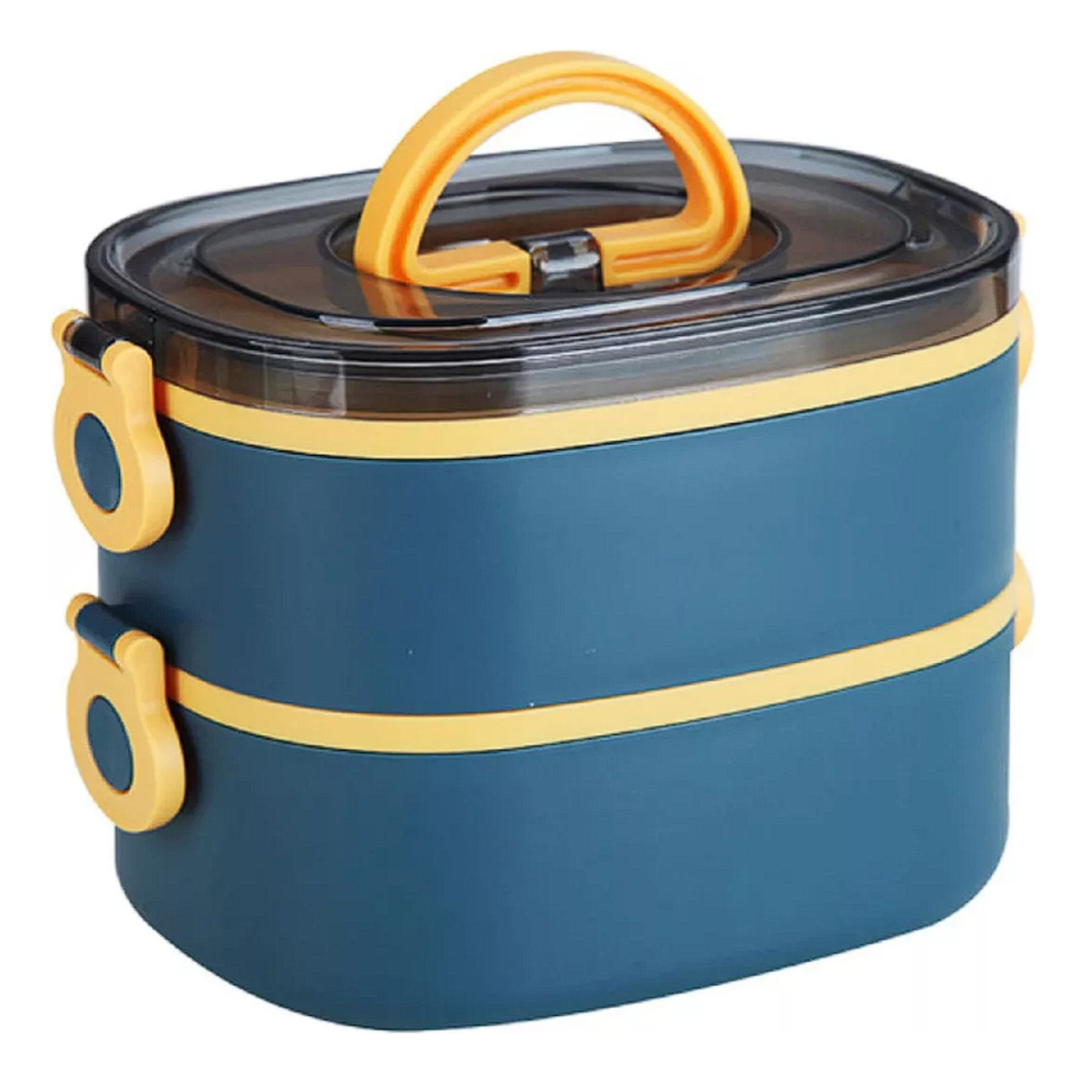 Porta Comida Compartimiento Con Cubiertos 2l Free Bpa Azul – Grupo Comercia